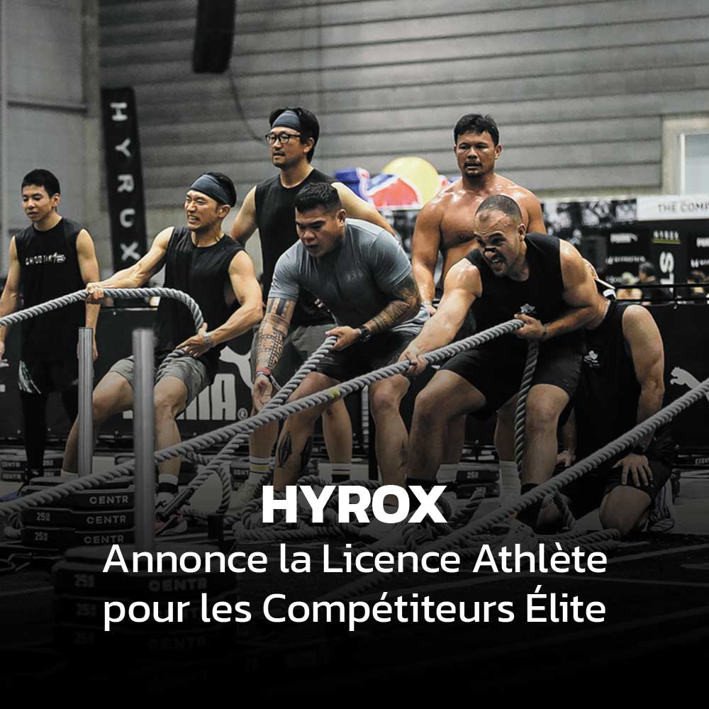 HYROX Annonce la Licence Athlète pour les Compétiteurs Élite | Infos