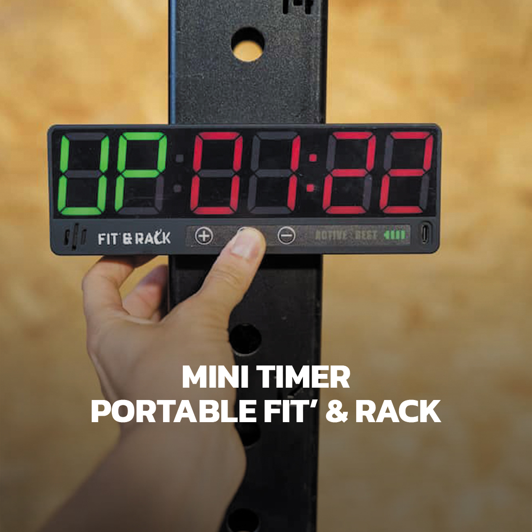 Timer Portable FIT'& RACK : Pour Vos WODs et Trainings | Mini Timer