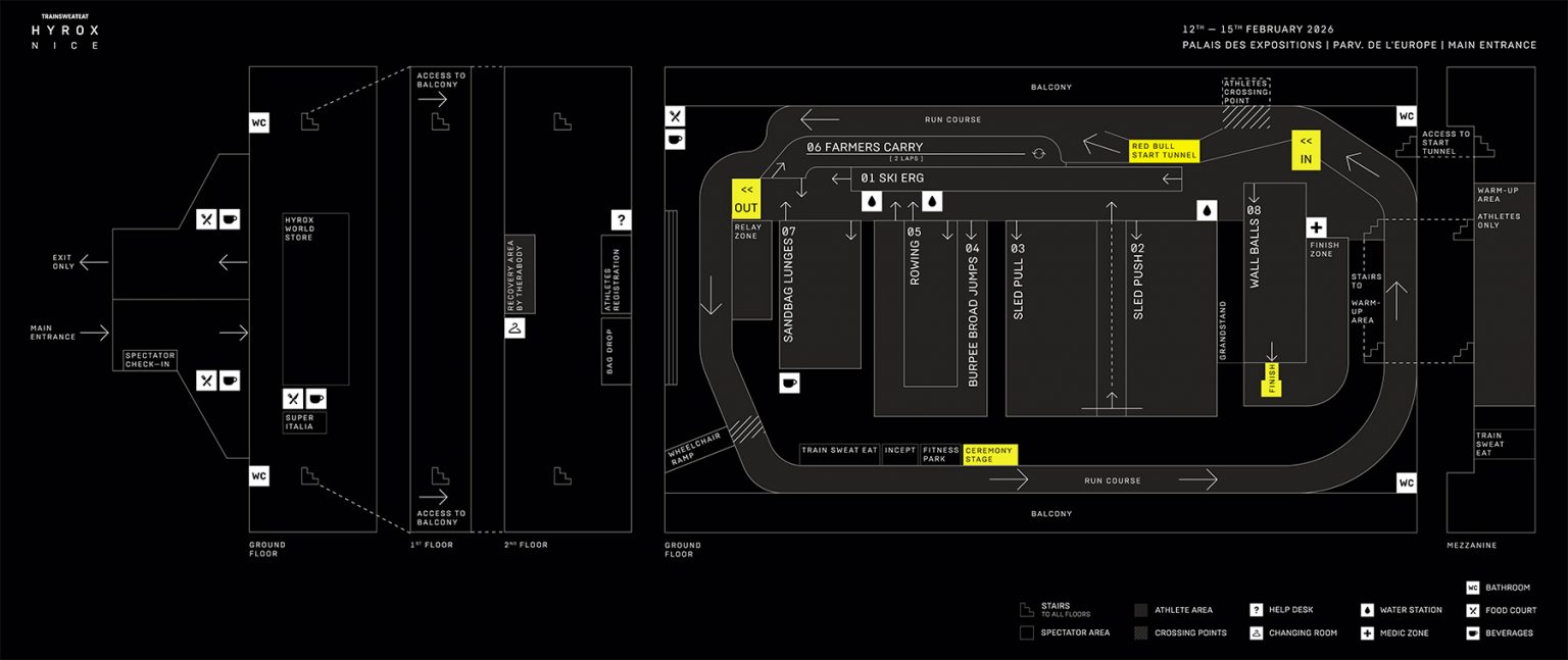 HYROX Nice 2026 : Plan et Informations | News